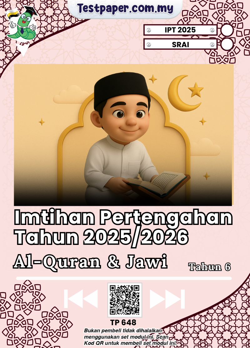 TP648 - Al Quran & Jawi Tahun 6: IPT 2025 SRAI Perak