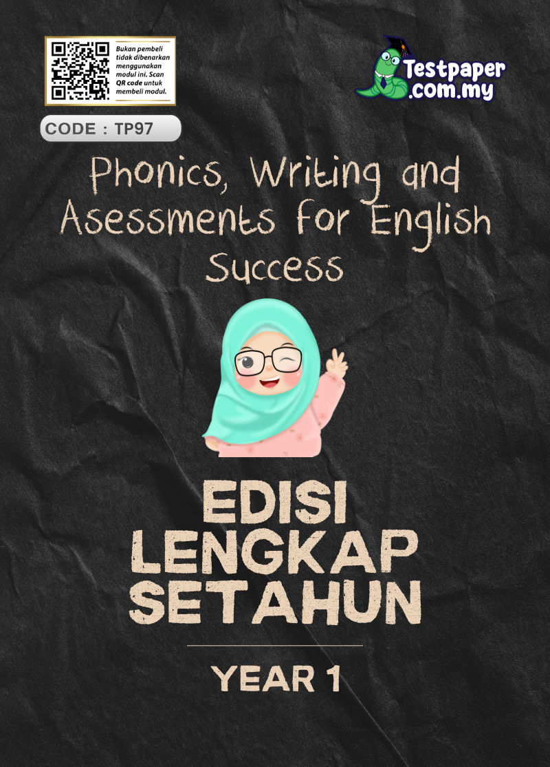 TP97 - English Year 1 : Phonics, Writing, and Assessments for English ...