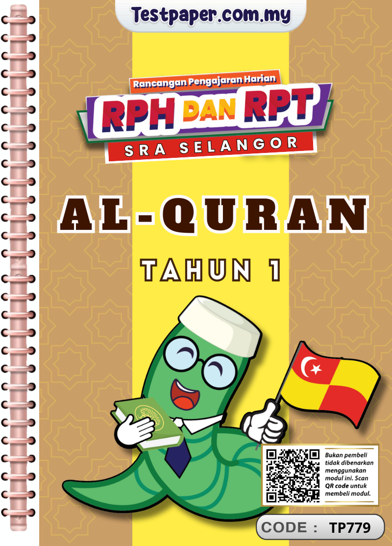 TP779 - RPH Tahun 1: Al Quran KSRA Selangor