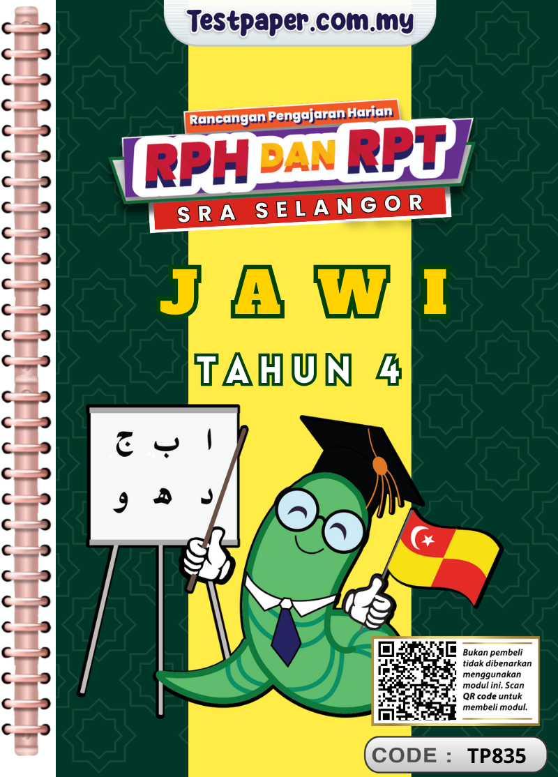 TP835 - RPH Tahun 4: Jawi KSRA Selangor