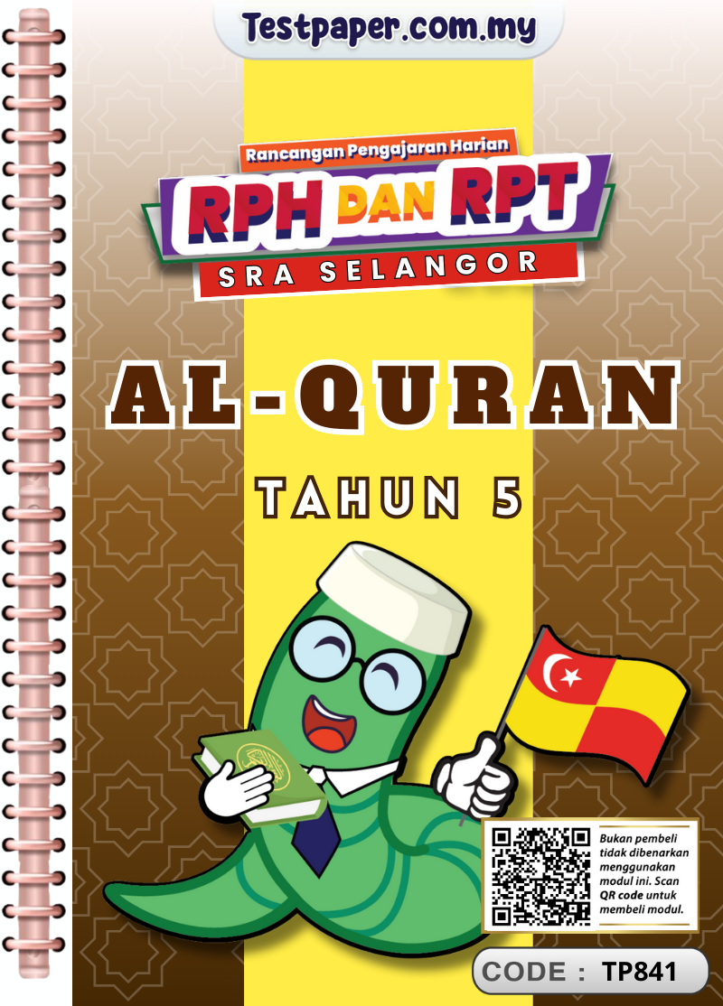 TP841 - RPH Tahun 5: Al Quran KSRA Selangor