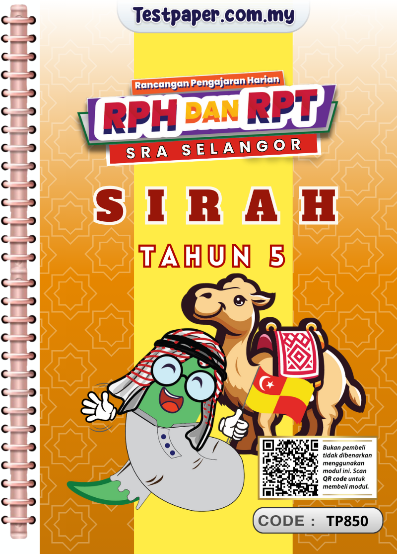 TP850 - RPH Tahun 5: Sirah KSRA Selangor