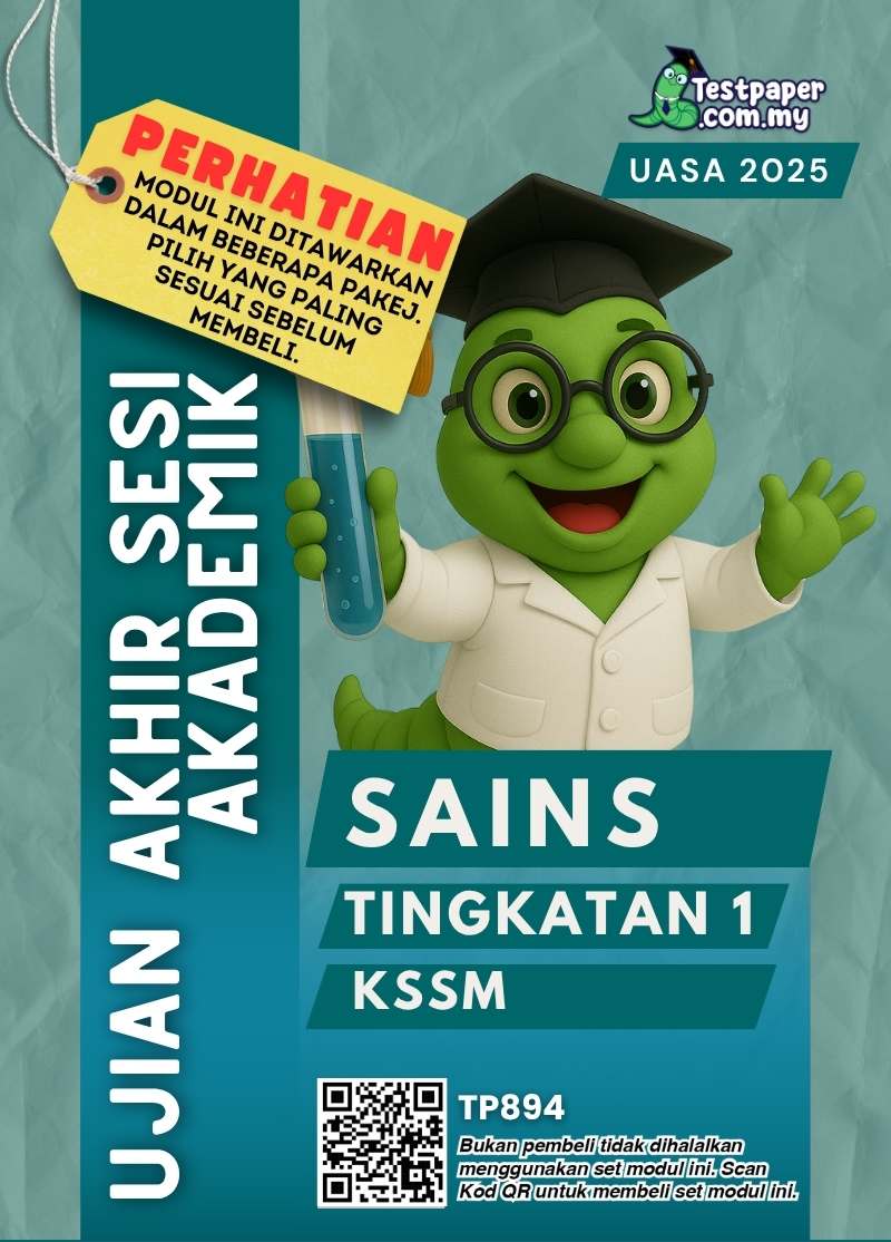 TP894 - Sains Tingkatan 1 : UASA 2025