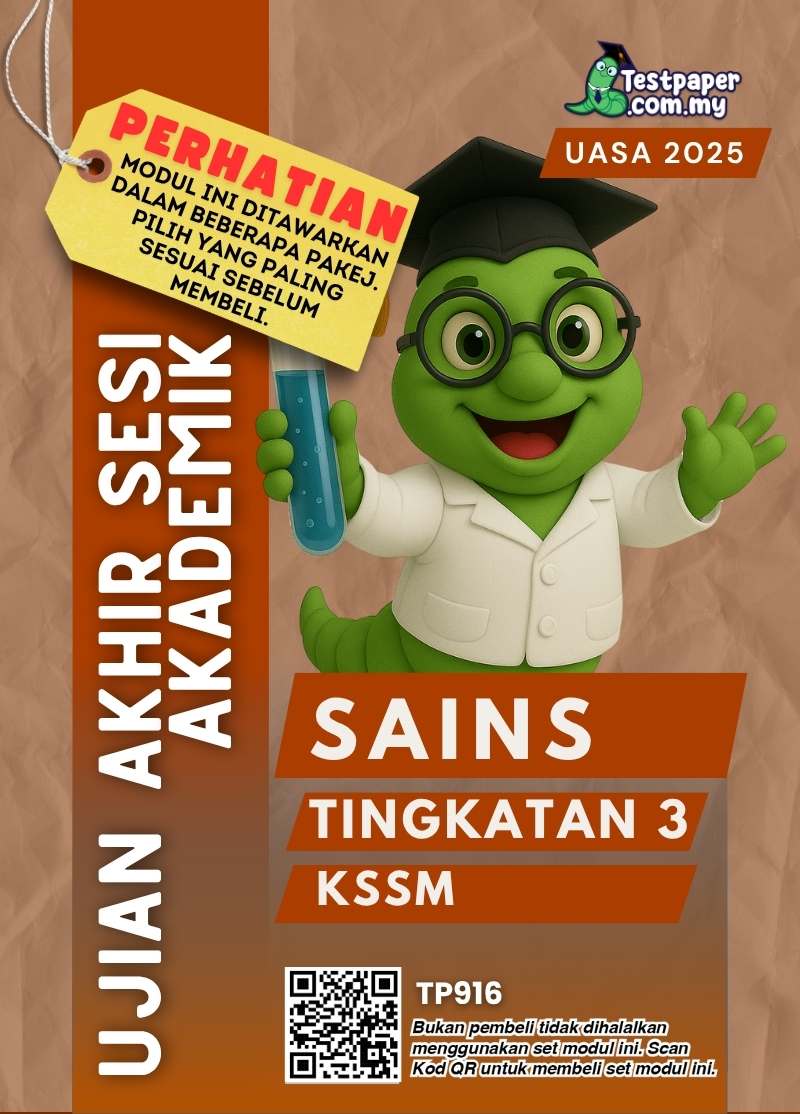 TP916 - Sains Tingkatan 3 : UASA 2025