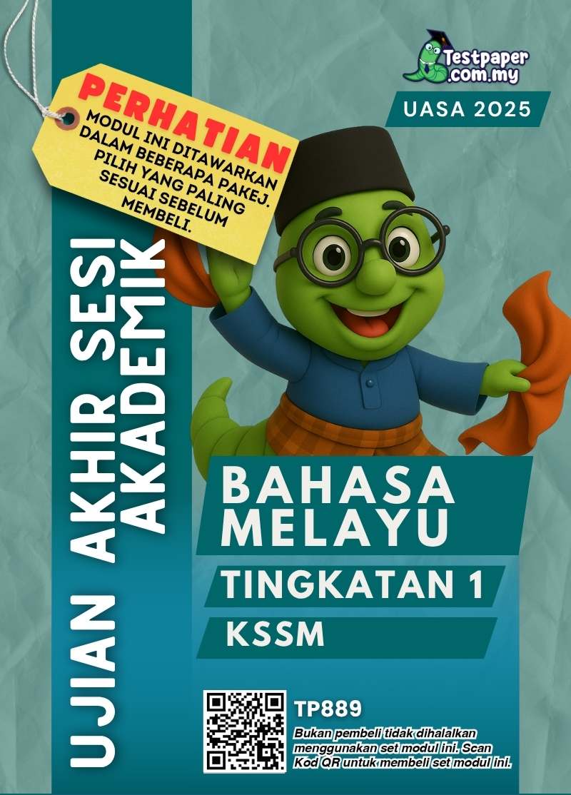 TP889 - Bahasa Melayu Tingkatan 1 : UASA 2025