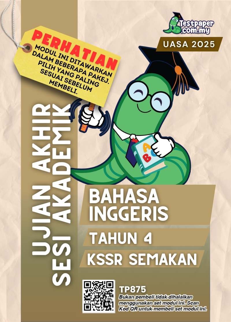 TP875 - Bahasa Inggeris Tahun 4 : UASA 2025