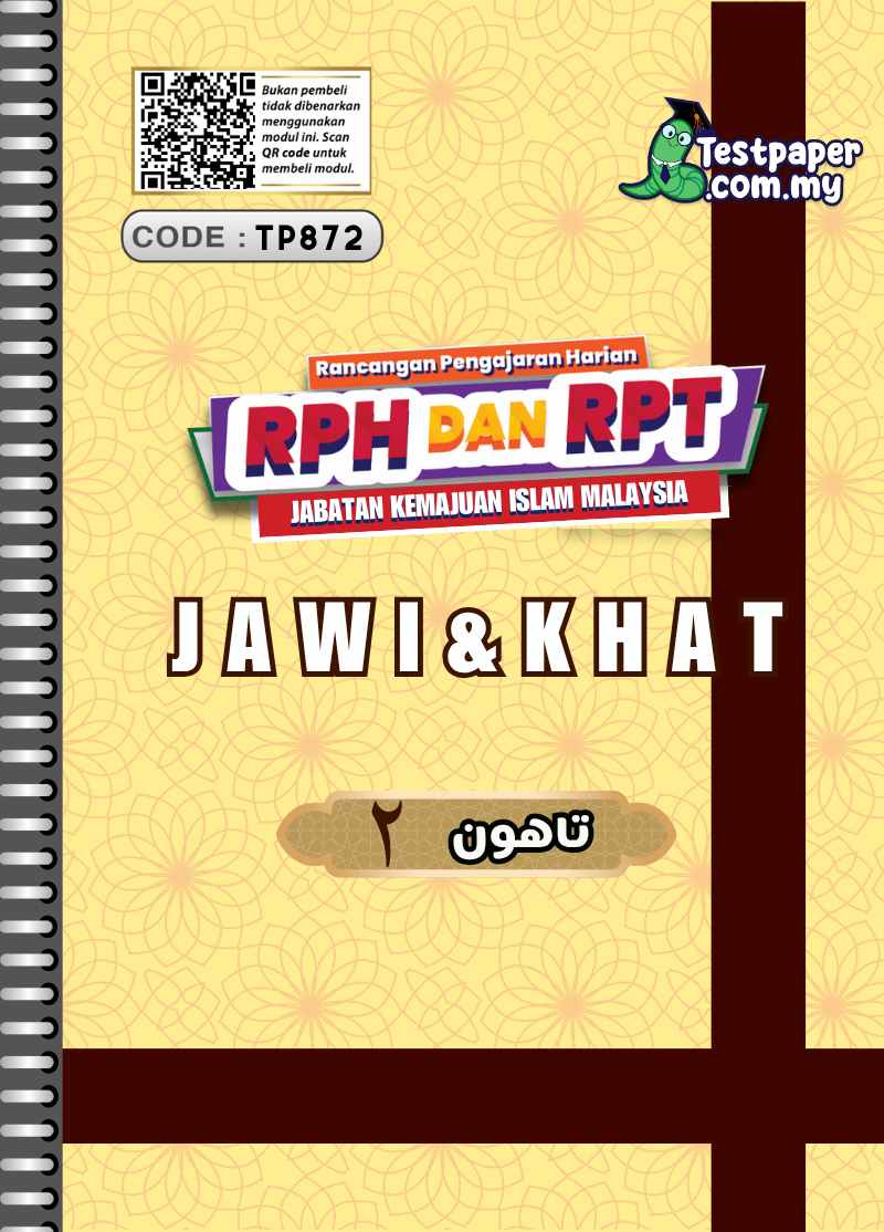 TP872 - RPH 2025 Tahun 2: Jawi & Khat KAFA JAKIM