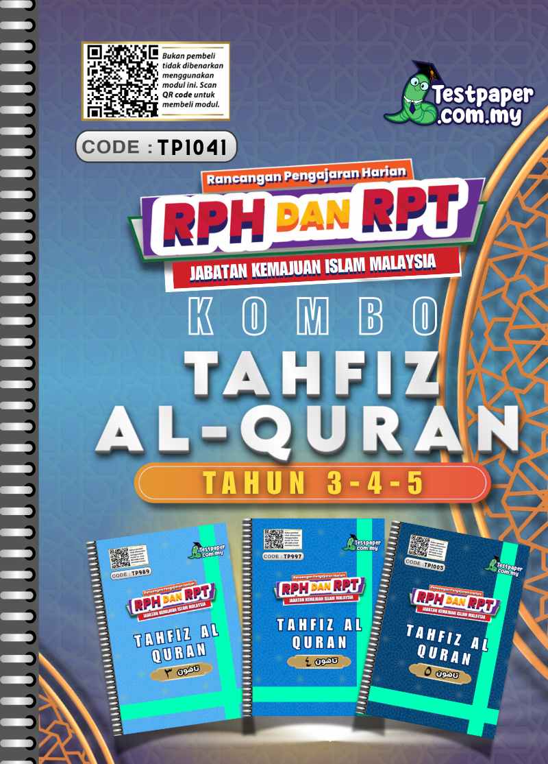 TP1041 - RPH 2025 Tahfiz Al Quran Tahun 3-4-5 KAFA JAKIM