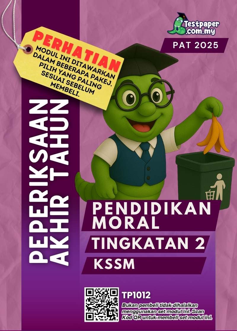 TP1012 - Pendidikan Moral Tingkatan 2 : PAT 2025