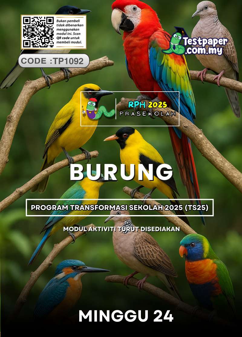 TP1092 - RPH Prasekolah 2025 : Minggu 24 (Burung)