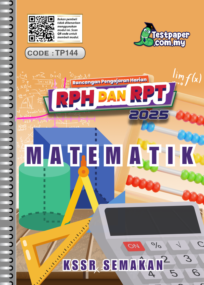 TP144 - RPH & RPT 2025 : Matematik KSSR Semakan (Bonus RPM)