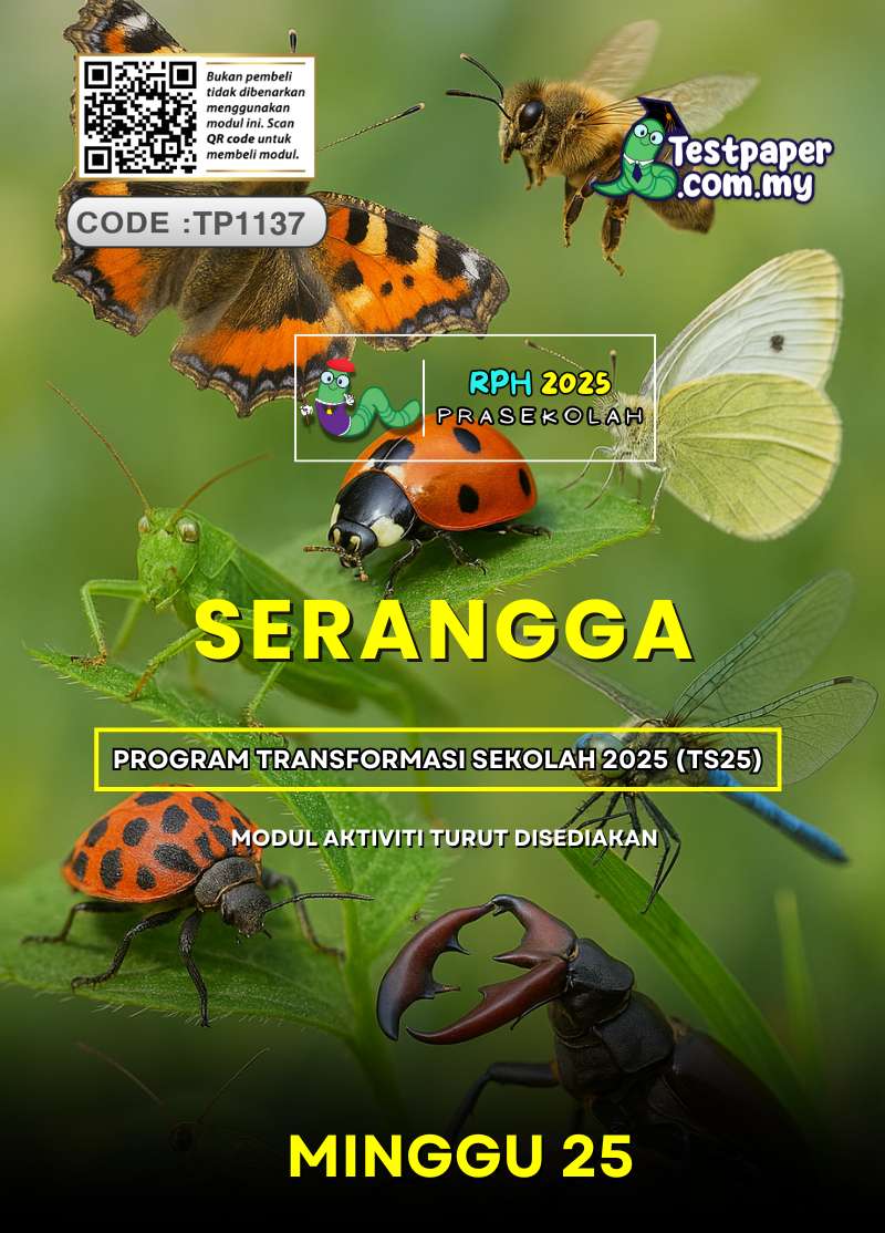 TP1137 - RPH Prasekolah 2025 : Minggu 25 (Serangga)