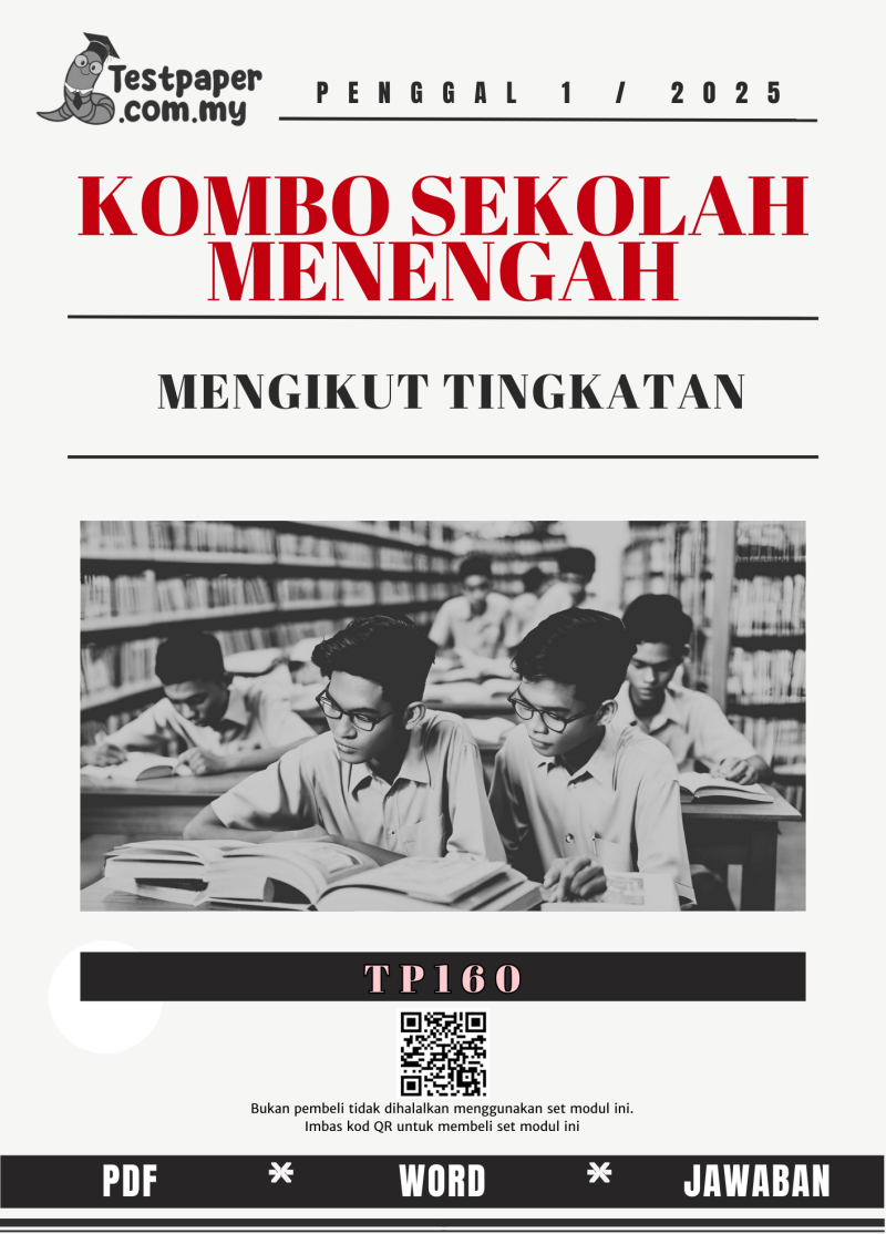 TP160 - Ujian Sumatif Penggal 1 2025 : Kombo Subjek Sekolah Menengah ...