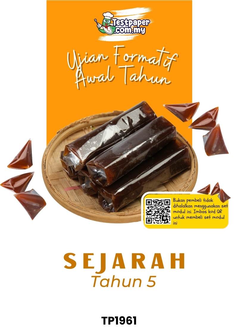 TP1961 - Sejarah Tahun 5 : SK Ujian Formatif Awal Tahun (UFAwT)