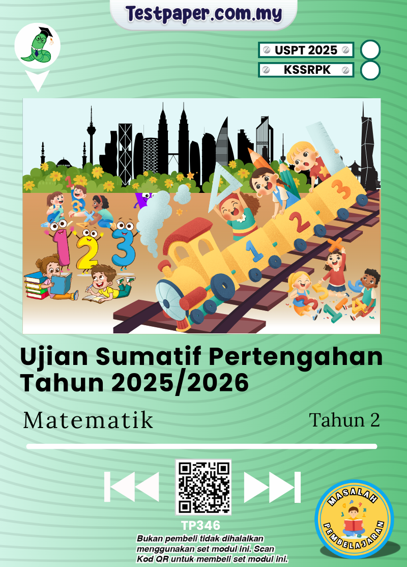 TP346 - Matematik Tahun 2 : USPT 2025 (PPKI)