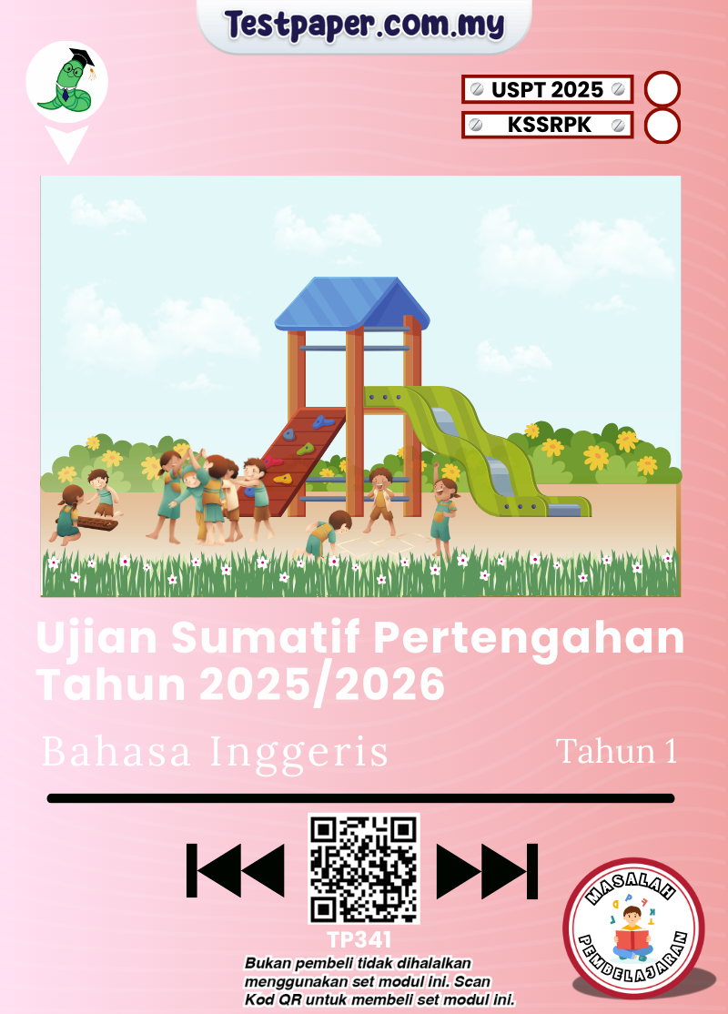 TP341 - Bahasa Inggeris Tahun 1 : USPT 2025 (PPKI)