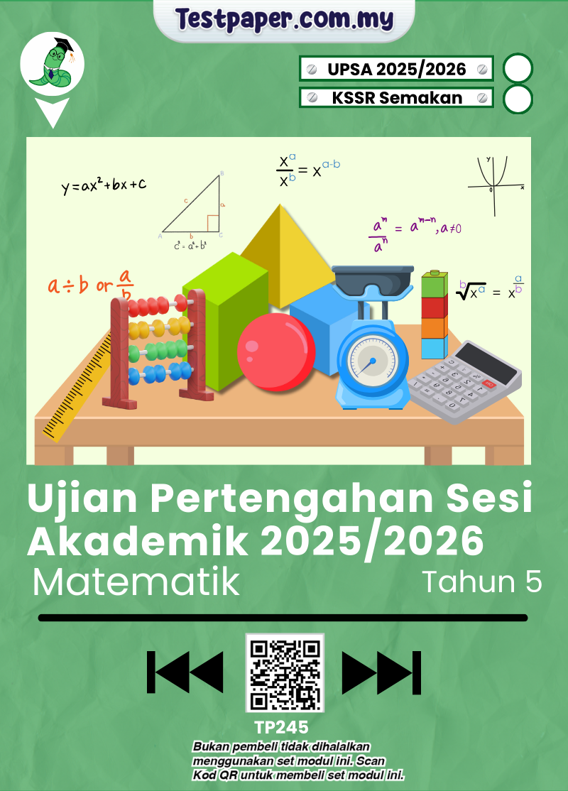 TP245 - Matematik Tahun 5 : UPSA 2025