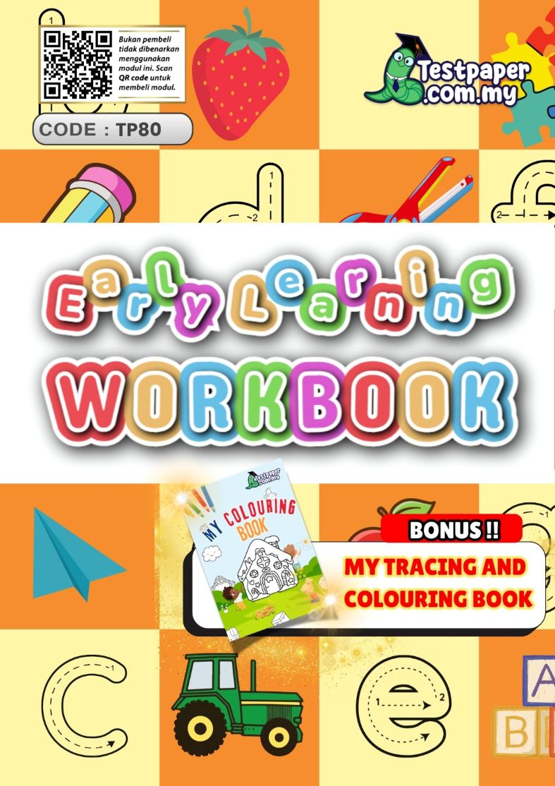 TP80 - Preschool : Early Learning Workbook [Bonus : Tracing and ...