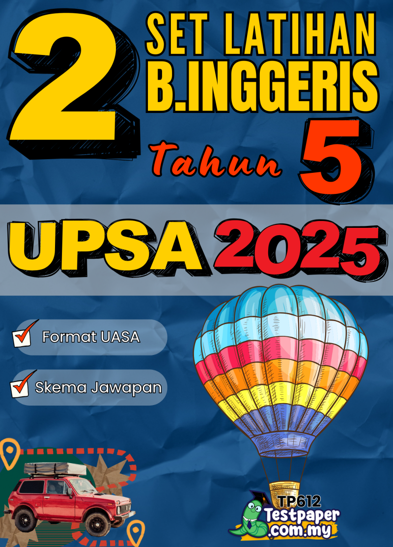 TP612 - Bahasa Inggeris Tahun 5 : Success UPSA 2025