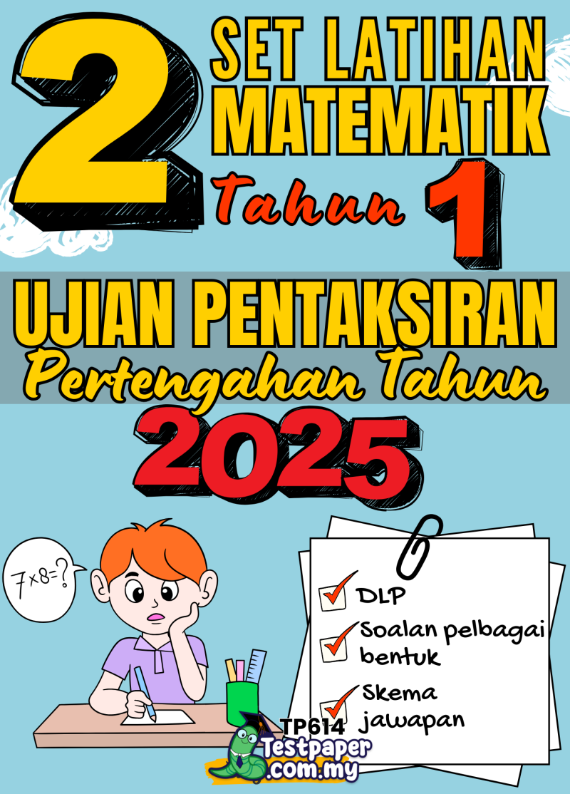 TP614 - Matematik Tahun 1 : Success USPT 2025