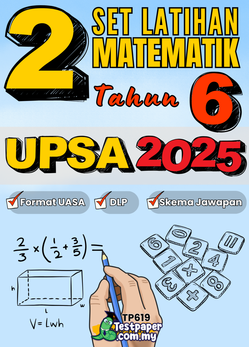 TP619 - Matematik Tahun 6 : Success UPSA 2025