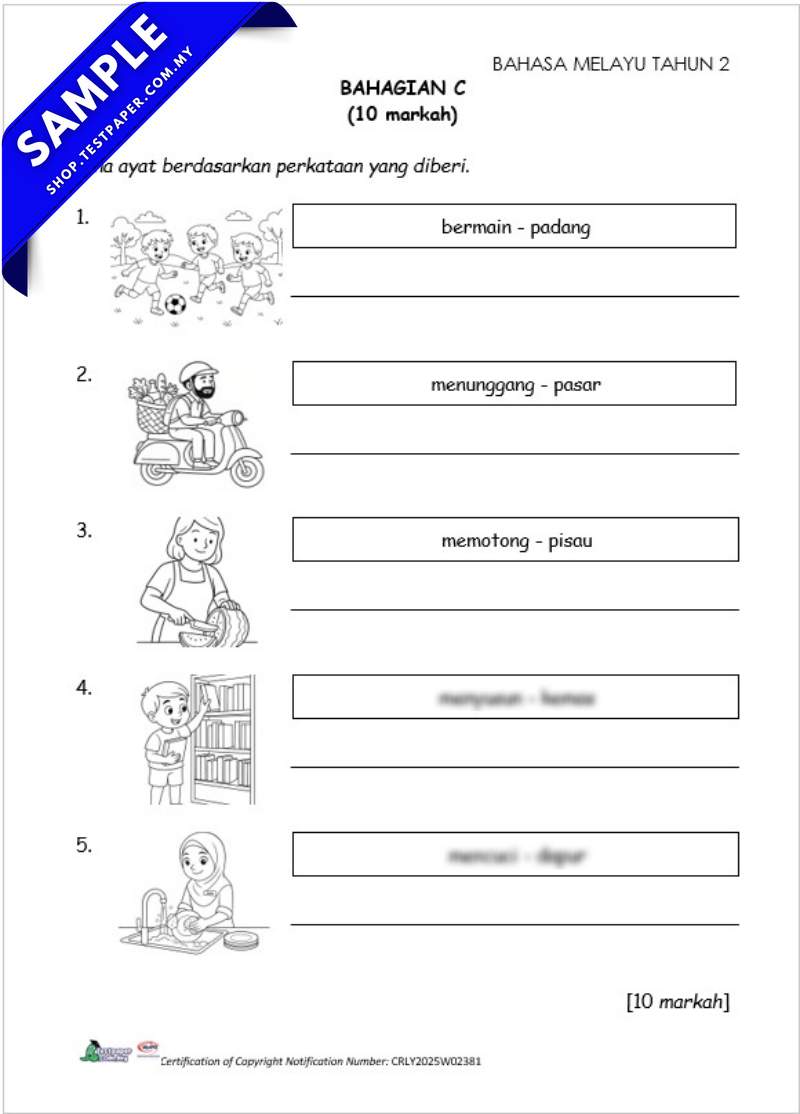 TP932 - Bahasa Melayu Tahun 2 : USAT 2025