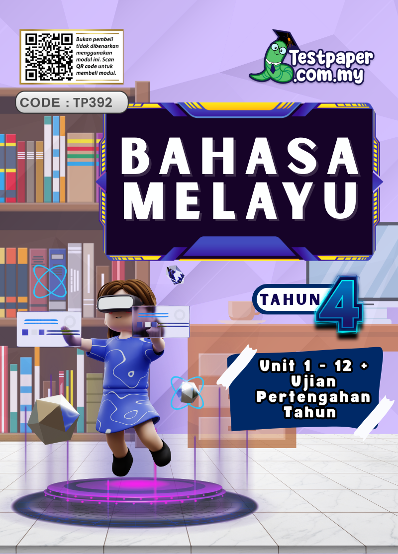 TP392 - Bahasa Melayu Tahun 4 : Latihan Topikal Unit 1 hingga 12 dan ...
